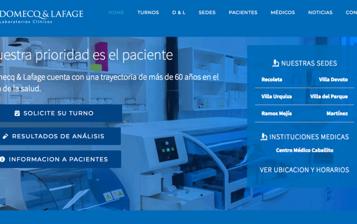 Laboratorio Domecq & Lafage – Nuestra prioridad es el paciente